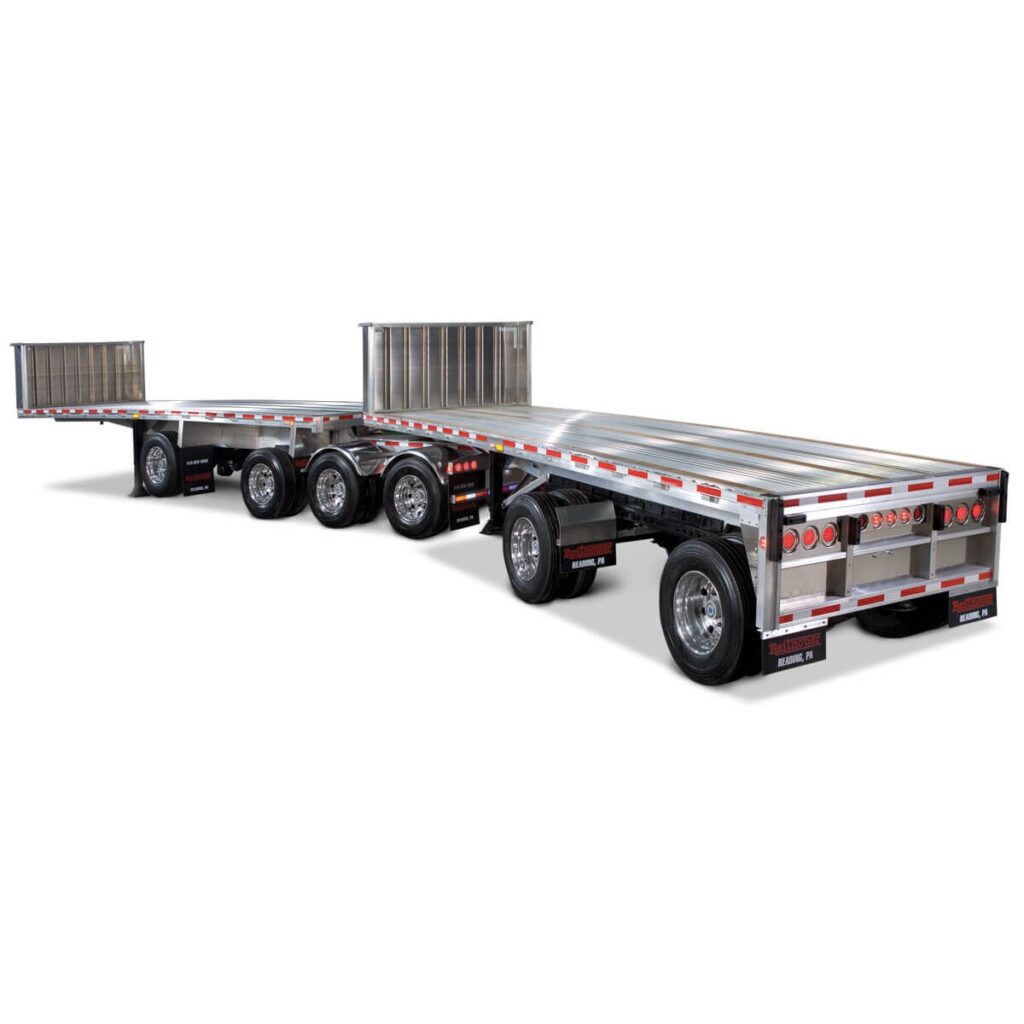Rail Flatbed Trailer