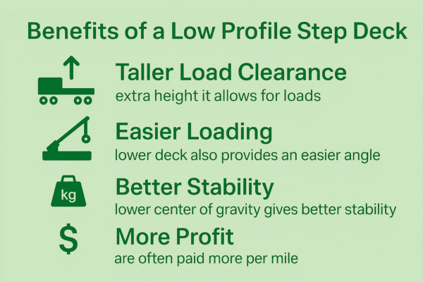 LOW PROFILE STEP DECKS VS REGULAR STEP DECKS - INTERSTATE 365
